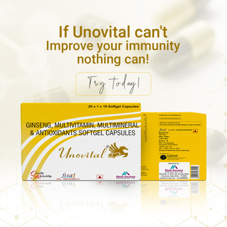 UNOVITAL - Multivitamin, Multimineral & Antioxidants - Medi Access